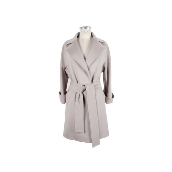 M Made In Italy | Other | Made In Italy Cashmere Wrap Coat Belted Style ...